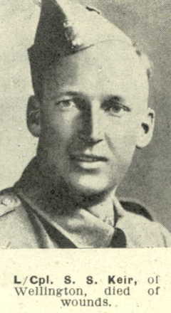 Stuart Speedy Keir - Online Cenotaph - Auckland War Memorial Museum