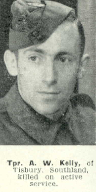 Alexander William Kelly - Online Cenotaph - Auckland War Memorial Museum