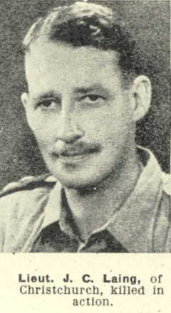 John Caroli Laing - Online Cenotaph - Auckland War Memorial Museum