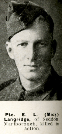 Ernest Leslie Langridge - Online Cenotaph - Auckland War Memorial Museum