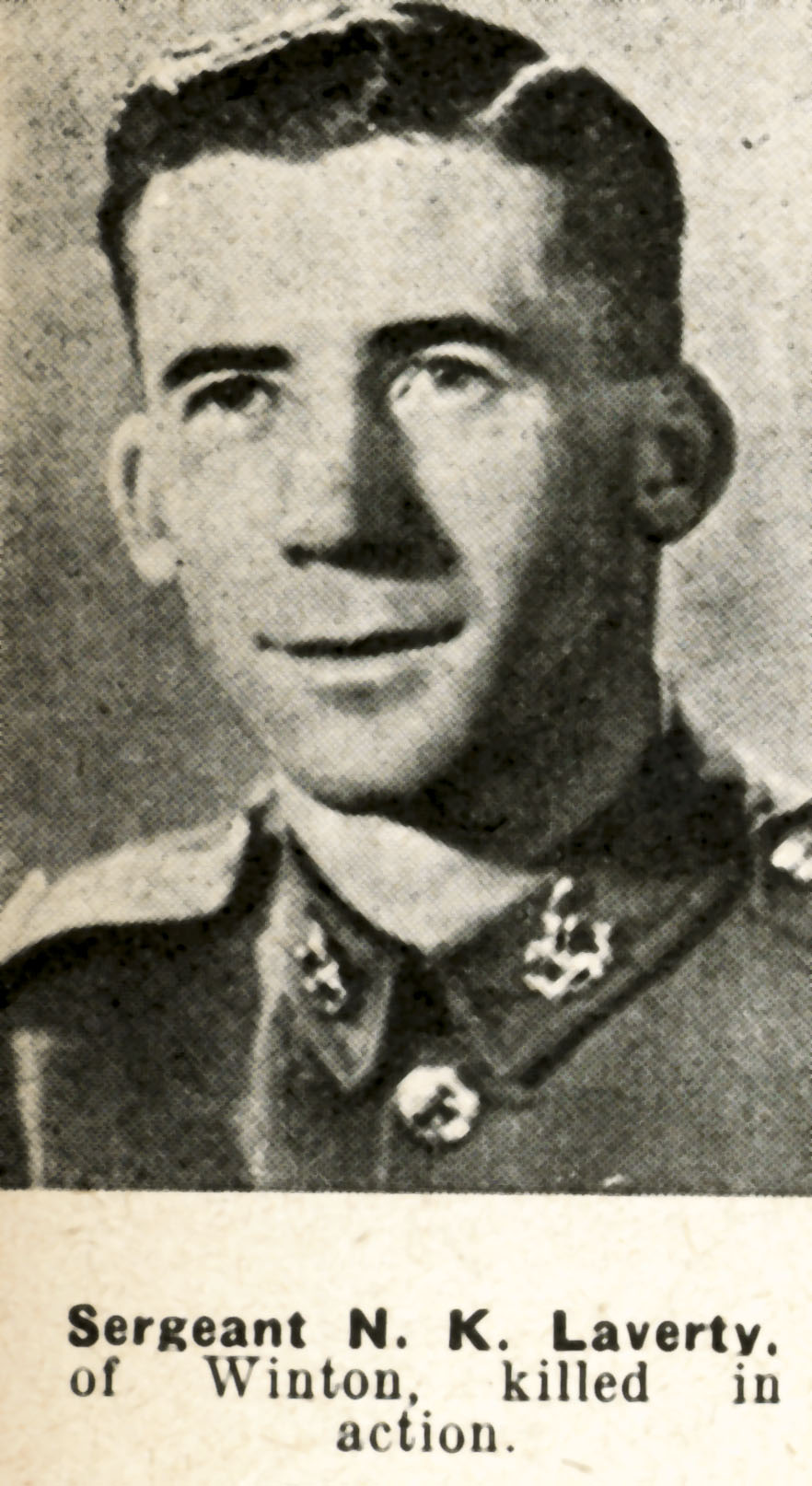 Neil Kenneth Laverty - Online Cenotaph - Auckland War Memorial Museum