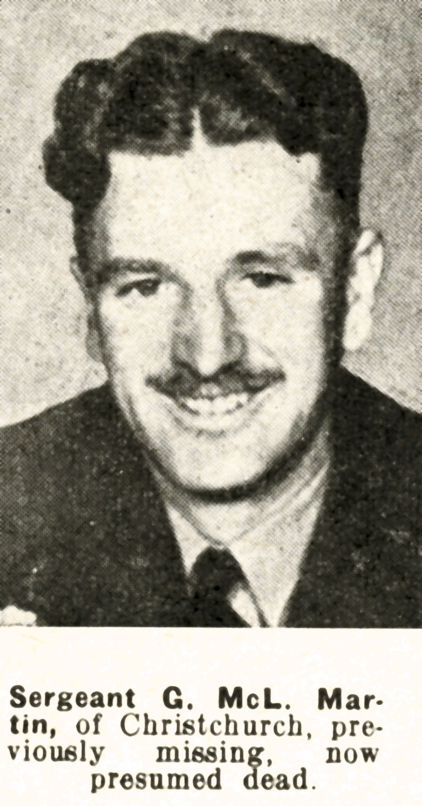 Graham MacLeod Martin - Online Cenotaph - Auckland War Memorial Museum