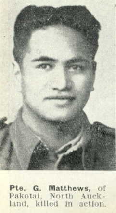 George Matthews - Online Cenotaph - Auckland War Memorial Museum