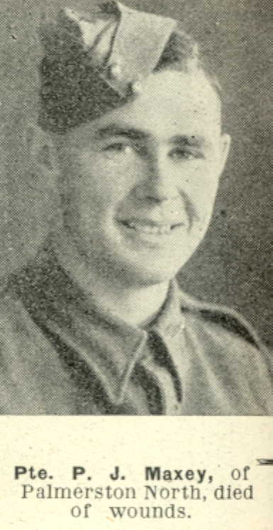 Patrick James Maxey - Online Cenotaph - Auckland War Memorial Museum