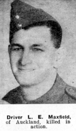 Lawrence Edgecombe Maxfield - Online Cenotaph - Auckland War Memorial ...