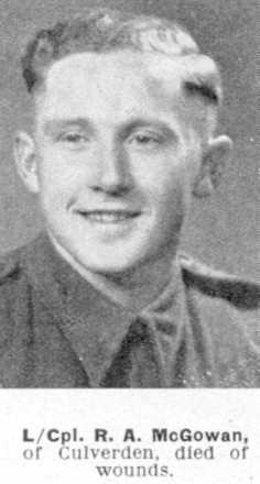 Robert Allinson McGowan - Online Cenotaph - Auckland War Memorial Museum