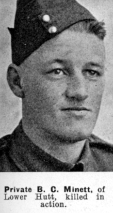 Brian Charles Minett - Online Cenotaph - Auckland War Memorial Museum
