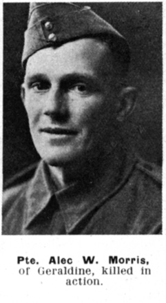 Alec Wallis Morris - Online Cenotaph - Auckland War Memorial Museum