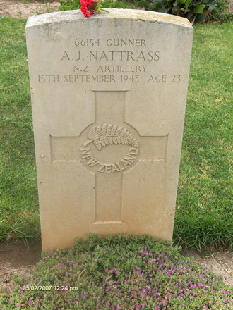 Aron Joseph Nattrass - Online Cenotaph - Auckland War Memorial Museum