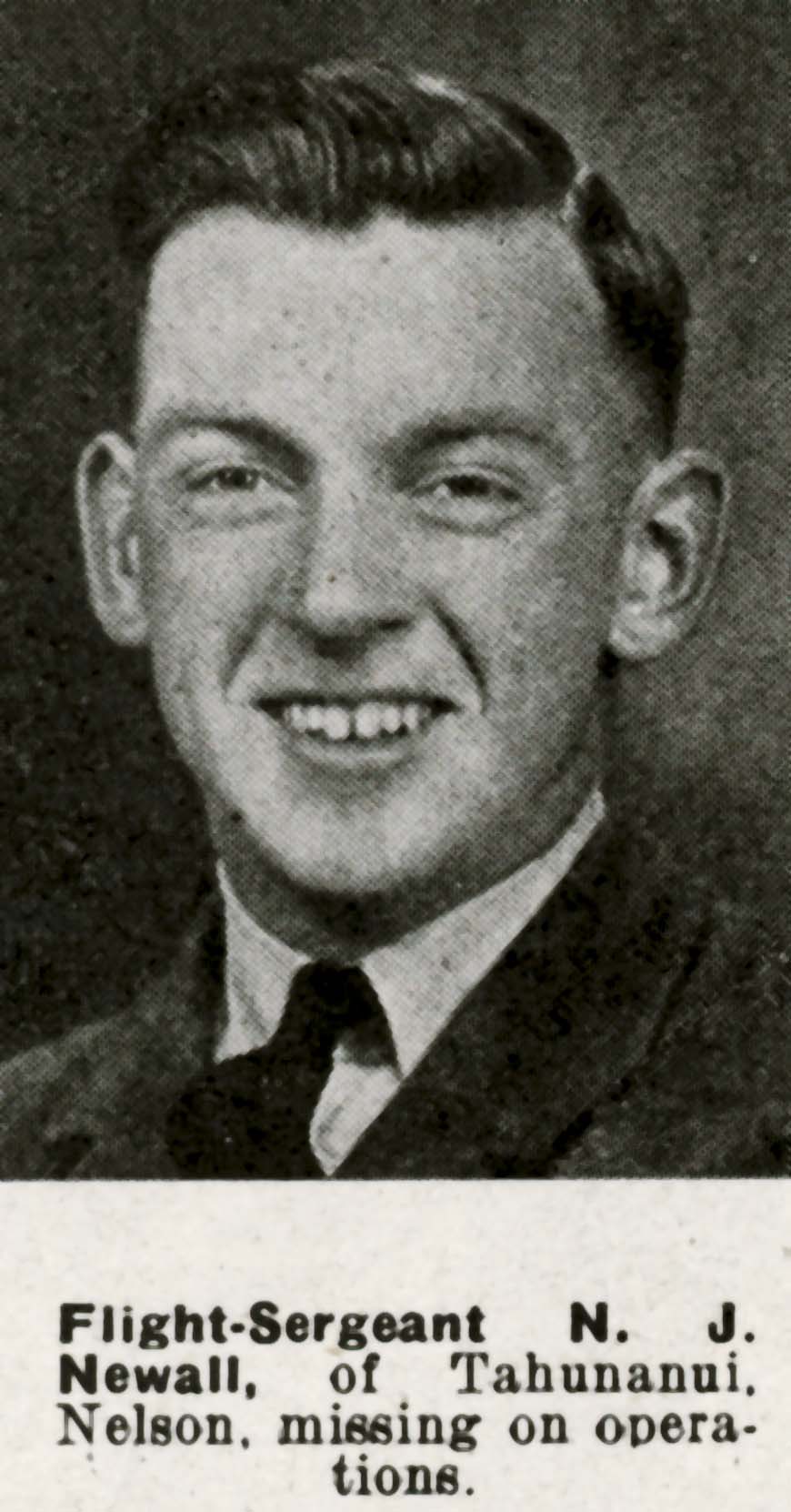 Norman John Newall - Online Cenotaph - Auckland War Memorial Museum