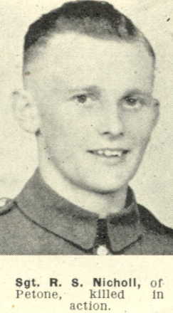 Robin Sinclair Nicholl - Online Cenotaph - Auckland War Memorial Museum