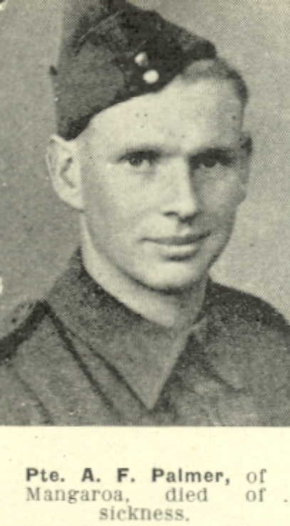 Alexander Francis Palmer - Online Cenotaph - Auckland War Memorial Museum