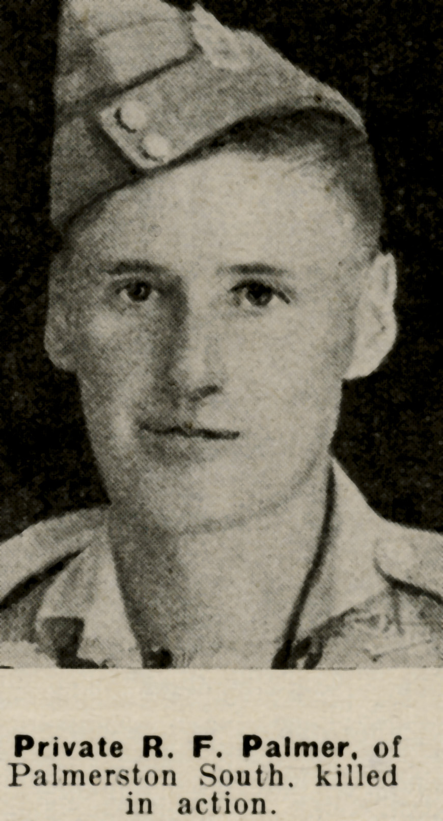 Raymond Francis Palmer - Online Cenotaph - Auckland War Memorial Museum