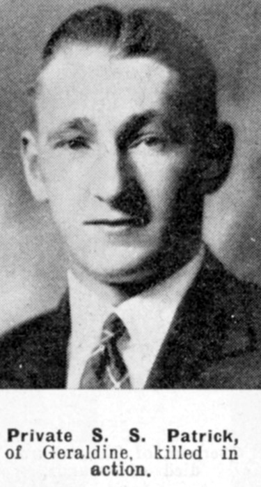 Stanley Sefton Patrick - Online Cenotaph - Auckland War Memorial Museum