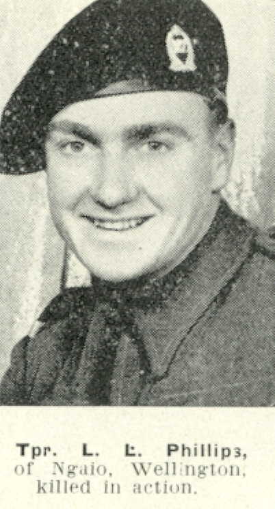 Lawrence Leonard Phillips - Online Cenotaph - Auckland War Memorial Museum