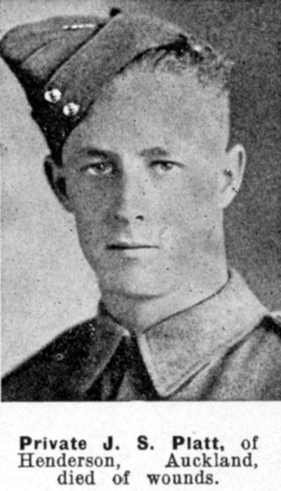Jack Stanley Platt - Online Cenotaph - Auckland War Memorial Museum