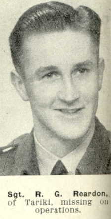Ronald Geoffrey Reardon - Online Cenotaph - Auckland War Memorial Museum