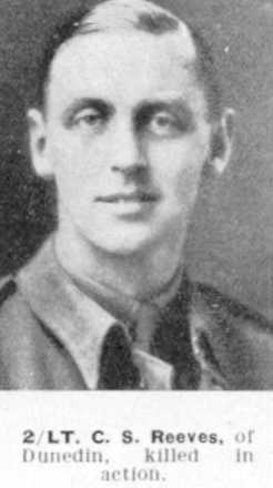 Charles Stephen Reeves - Online Cenotaph - Auckland War Memorial Museum
