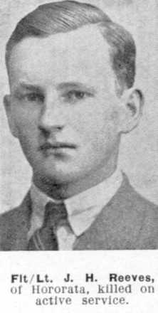 John Harper Reeves - Online Cenotaph - Auckland War Memorial Museum