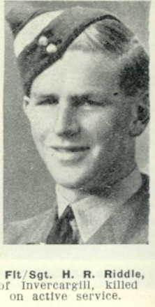 Henry Robert Riddle - Online Cenotaph - Auckland War Memorial Museum