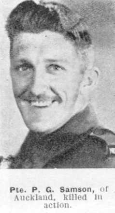 Patrick George Samson - Online Cenotaph - Auckland War Memorial Museum