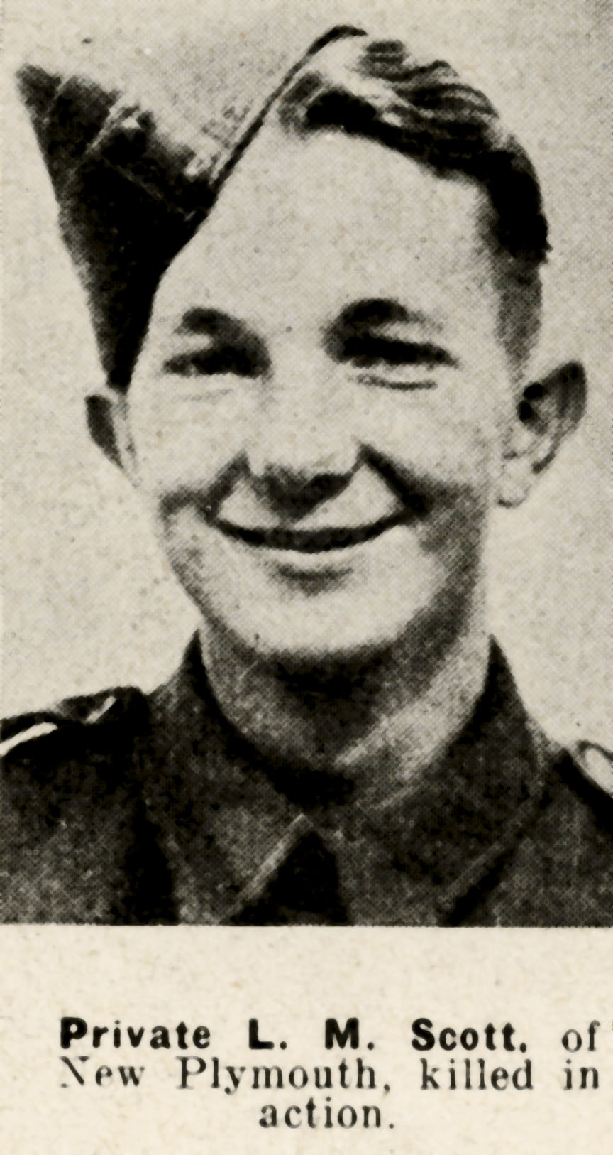 Louis Milton Scott - Online Cenotaph - Auckland War Memorial Museum