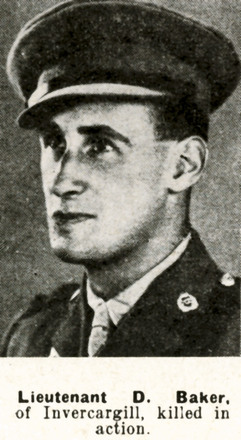 David Baker - Online Cenotaph - Auckland War Memorial Museum