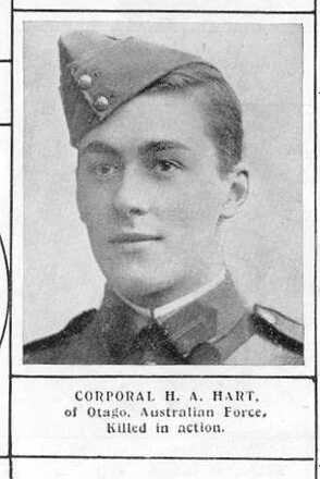 Horace Arthur Hart - Online Cenotaph - Auckland War Memorial Museum