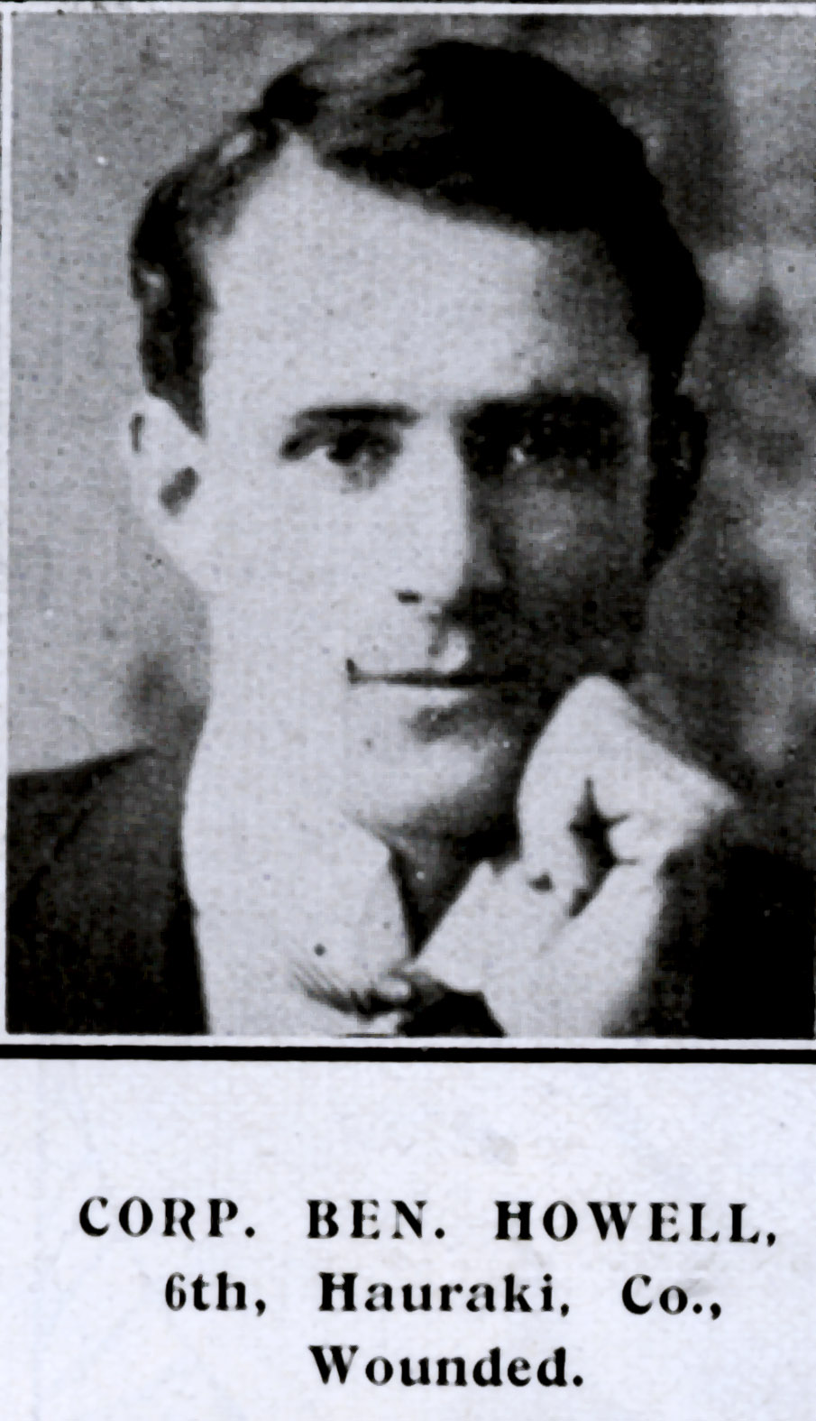 Ben Howell - Online Cenotaph - Auckland War Memorial Museum