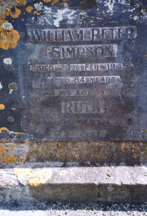 William Peter Simpson - Online Cenotaph - Auckland War Memorial Museum