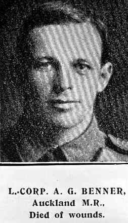 Albert George Benner - Online Cenotaph - Auckland War Memorial Museum