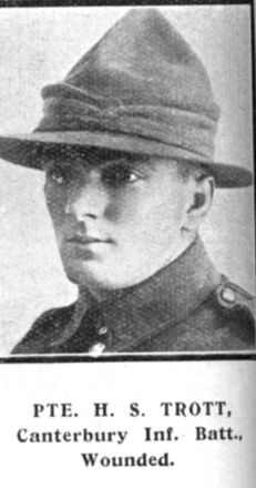 Herbert Suter Trott - Online Cenotaph - Auckland War Memorial Museum