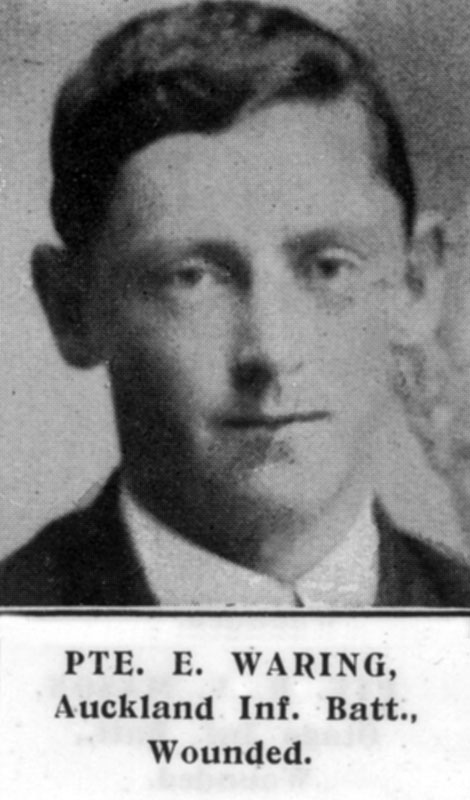 Edward Waring - Online Cenotaph - Auckland War Memorial Museum