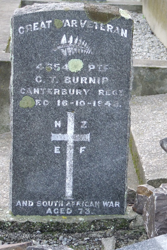George Thomas Burnip - Online Cenotaph - Auckland War Memorial Museum