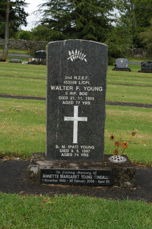 Walter Frederick Young - Online Cenotaph - Auckland War Memorial Museum