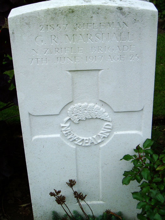 George Richard Marshall - Online Cenotaph - Auckland War Memorial Museum