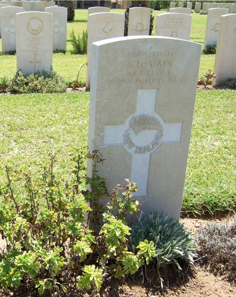Stanley Edward Askin - Online Cenotaph - Auckland War Memorial Museum