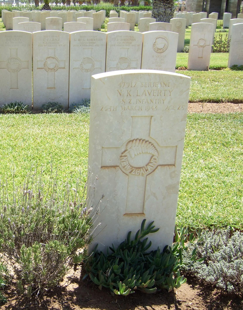 Neil Kenneth Laverty - Online Cenotaph - Auckland War Memorial Museum