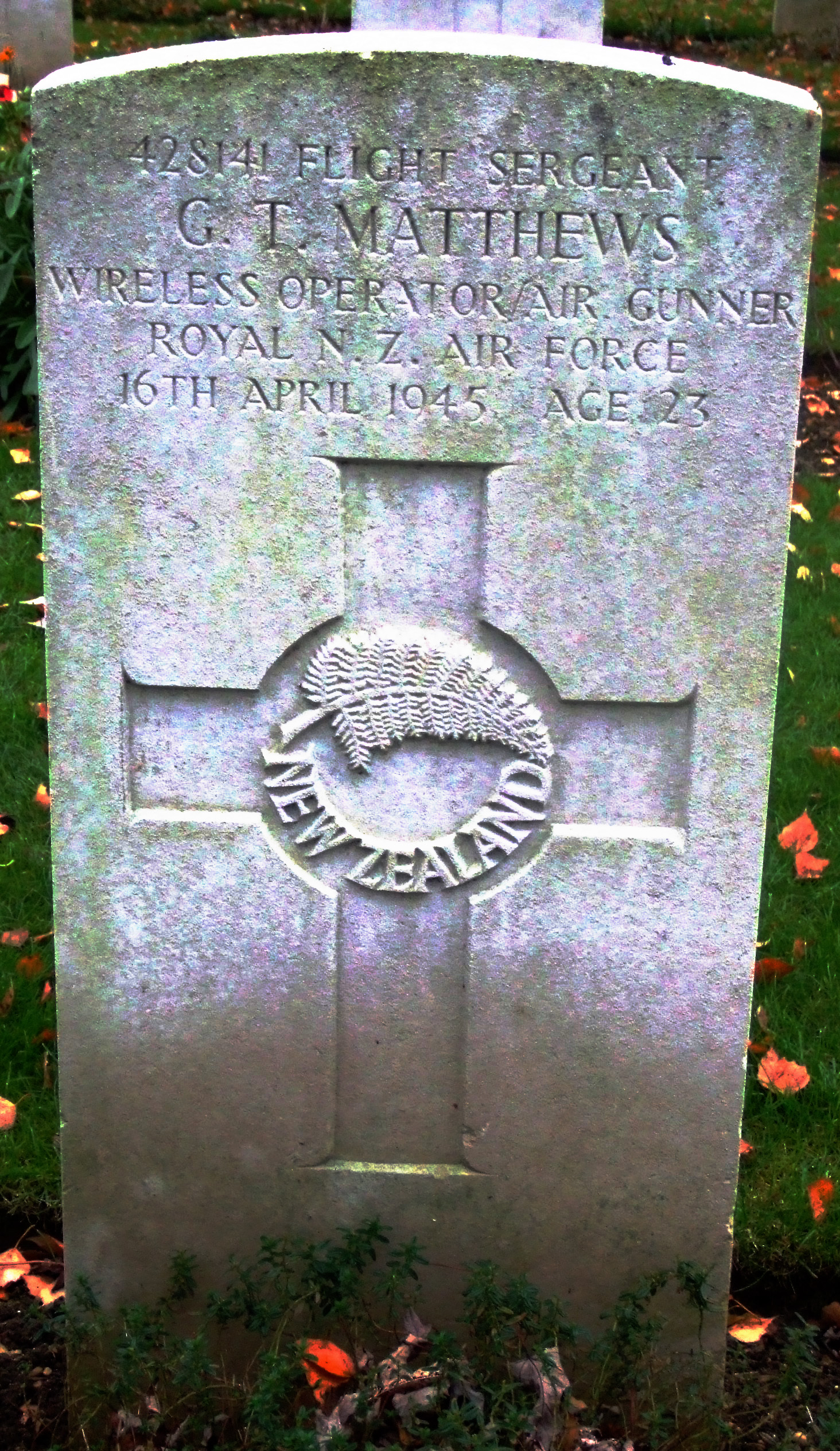 George Thomas Matthews - Online Cenotaph - Auckland War Memorial Museum