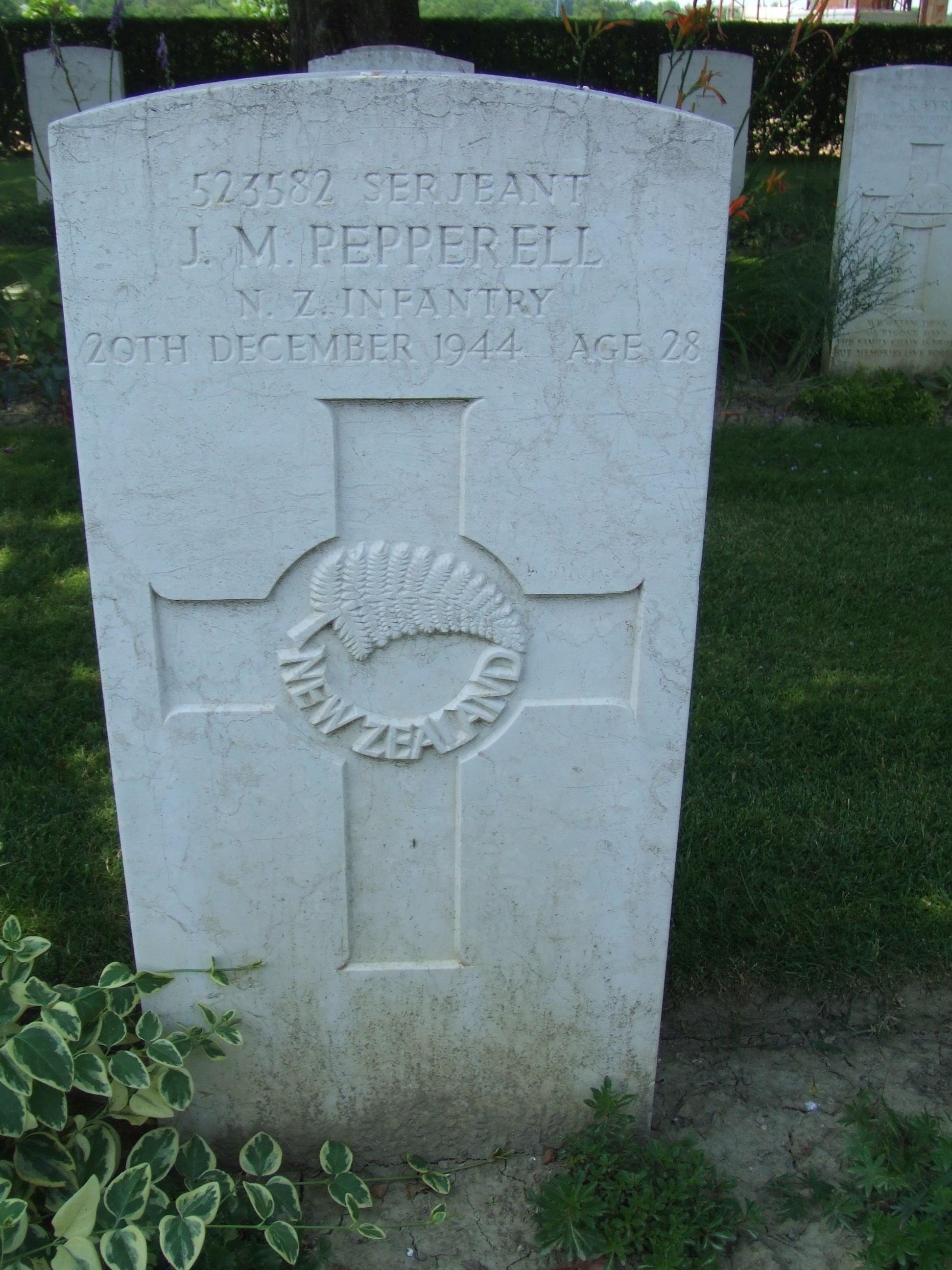 James Macintosh Pepperell - Online Cenotaph - Auckland War Memorial Museum