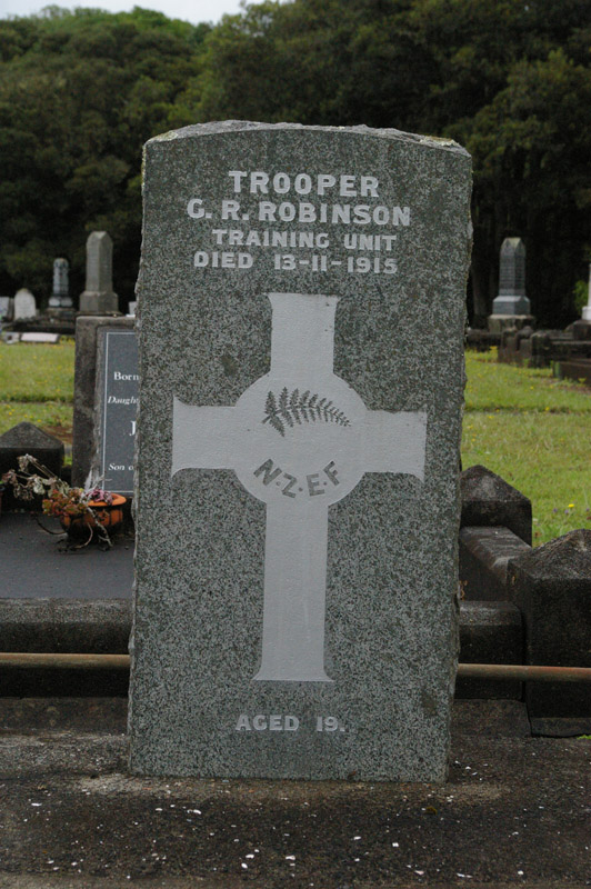 Cecil Rhodes Robinson - Online Cenotaph - Auckland War Memorial Museum