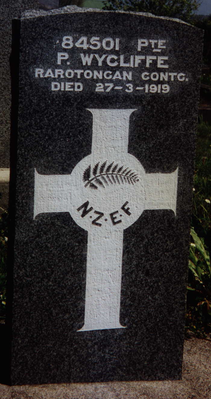Peau Wycliffe - Online Cenotaph - Auckland War Memorial Museum