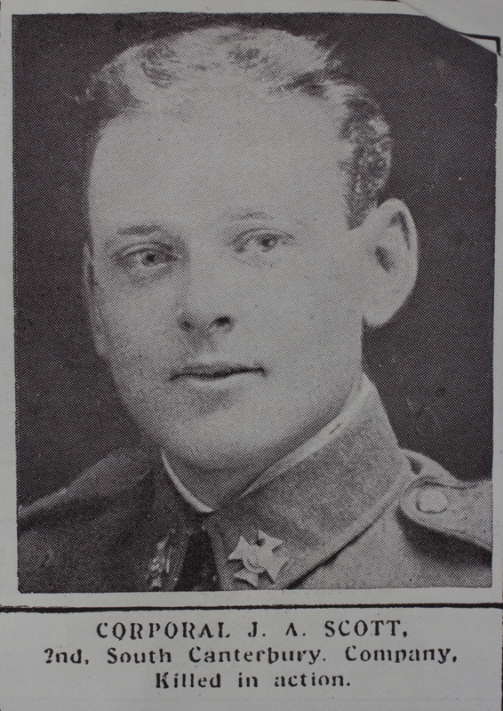 John Atkinson Scott - Online Cenotaph - Auckland War Memorial Museum