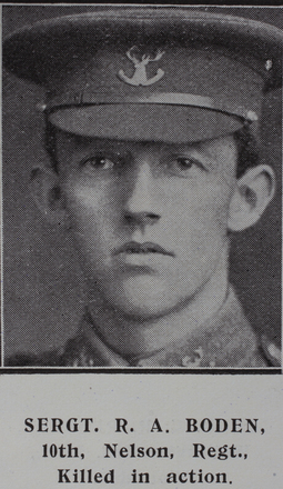 Richard Arthur Boden - Online Cenotaph - Auckland War Memorial Museum