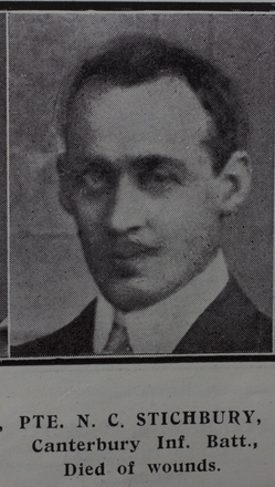 Nicholas Colin Stichbury - Online Cenotaph - Auckland War Memorial Museum