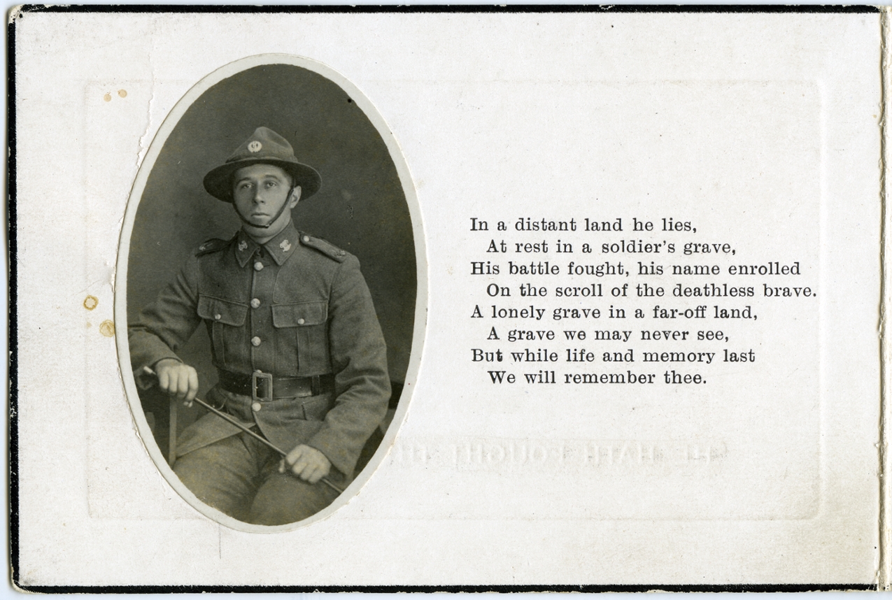 Albert Henry Lugg - Online Cenotaph - Auckland War Memorial Museum