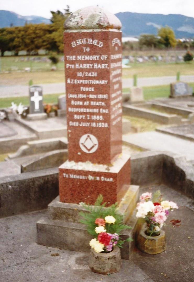 Harry Hart - Online Cenotaph - Auckland War Memorial Museum