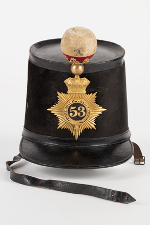 helmet, shako - Collections Online - Auckland War Memorial Museum
