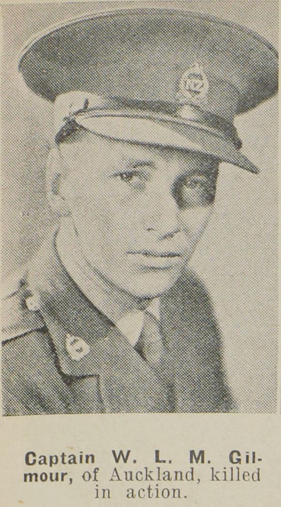 Walter Lewis MacLeod Gilmour - Online Cenotaph - Auckland War Memorial ...