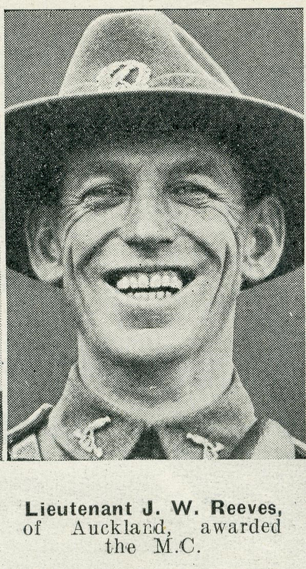 John William Reeves - Online Cenotaph - Auckland War Memorial Museum